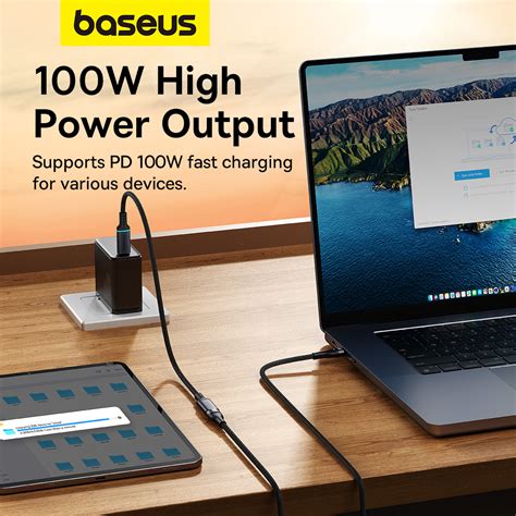 Usb C Кабель удлинитель Baseus High Definition 10gbps 100w 0 5 1m купить по 5 900 ₸ Baseus