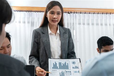 Multiracial Analyst Team Use Bi Dashboard For Data Analysis Concord