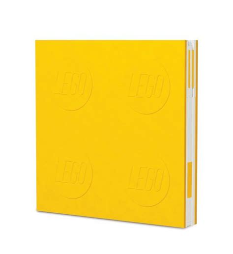 Lego Notebook With Pen Yellow Preorder Merchoid