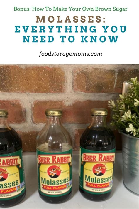 Molasses Everything You Need To Know Food Storage Moms