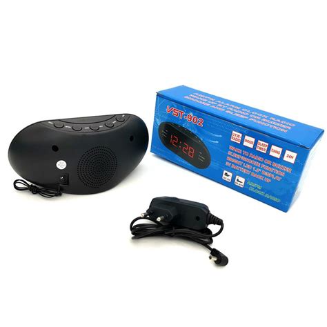 Led Digital Alarm Clock Am Fm Radio Sleep And Snooze Grandado