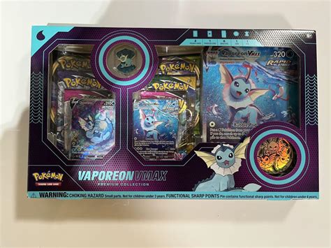 北米版 夏ポケカ 未開封 シャワーズvmax プレミアムコレクション ポケモンカードゲーム
