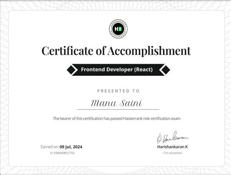 Manu Saini On Linkedin Hi All I Have Successfully Completed The