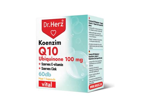 Dr Herz Koenzim Q10 100 Mg 60db Kapszula Multi Vitamin Webáruház és