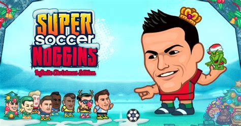 Super Soccer Noggins Xmas Edition Online Game Play For Free