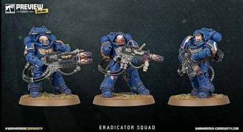 Indomitus Eradicators Squad Primaris Space Marines Warhammer 40k Nos