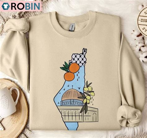 Palestine Map Shirt Free Palestine Trending Unisex Shirt Hoodie