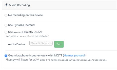 Rhasspy Offline Voice Assistant Toolkit Page 21 Custom Integrations Home Assistant Community