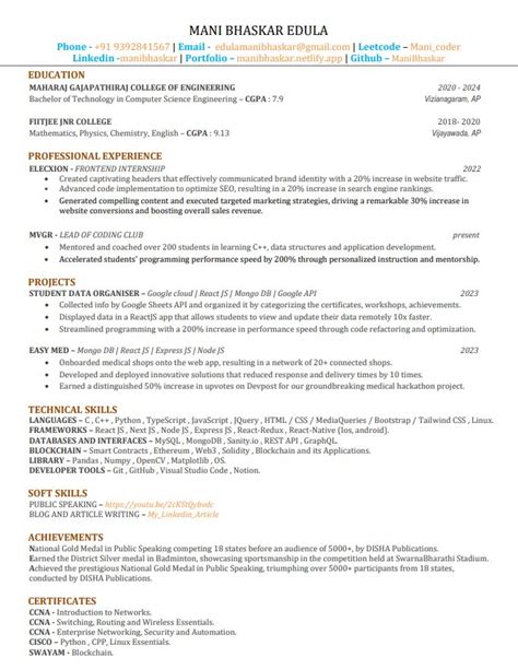 Mani Bhaskar Edula On Linkedin Codejourney Careergrowth Excitingnews