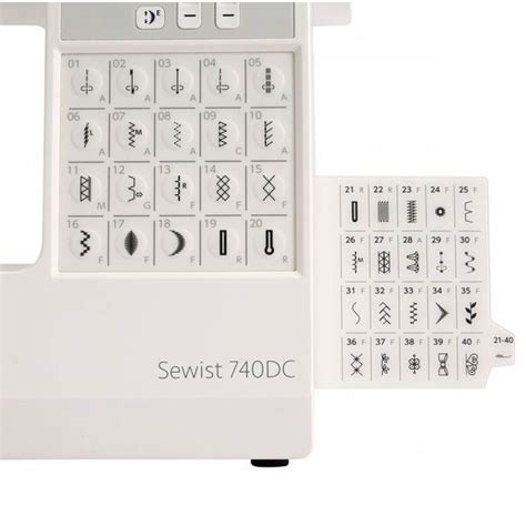 Компьютерная швейная машина Janome Sewist 740 DC (Decor Computer) по ...