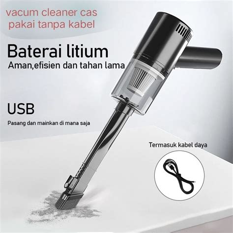 Jual Vacum Cleaner 3in1 Tanpa Kabel Vacuum Portable Alat Penyedot Debu