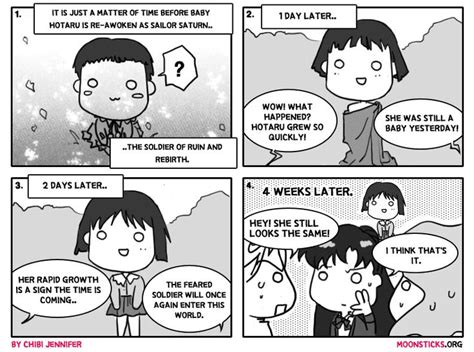 Sailor Moon Parody Comic Hilarious Sailor Saturn And Outer Senshi Gag