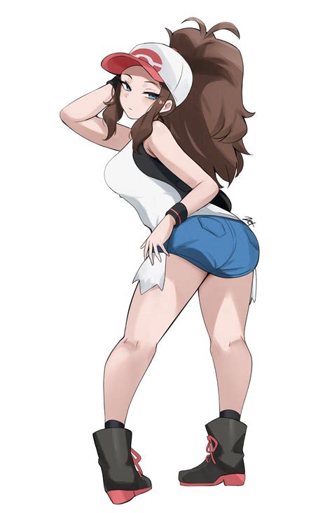 Zet Twt Zet Hilda Pokemon Nintendo Pokemon Pokemon Bw Absurdres Highres 1girl Ass