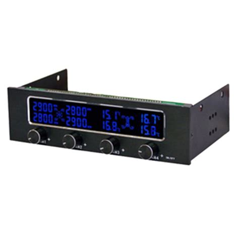 STW S Front LCD Panel Fan Speed Controller CPU Computer Case Temperature Sensor Free