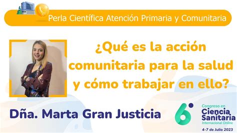 ¿qué Es La Acción Comunitaria Para La Salud Y Cómo Trabajar En Ello