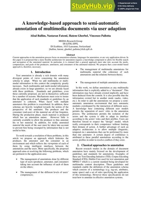 annotation of pdf