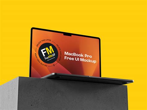 Psd Macbook Free Ui Mockup