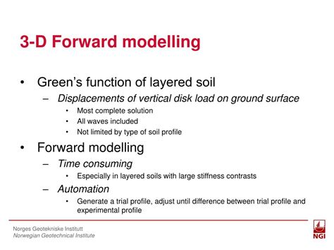 Ppt Sasw An In Situ Method For Determining Shear Modulus Powerpoint