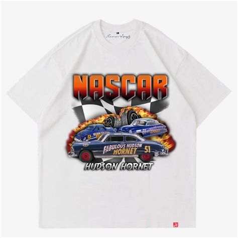 Jual KAOS VINTAGE NASCAR RUMBLE WHITE T SHIRT RACING CAR KAOS MOBIL BALAP NASCAR PUTIH