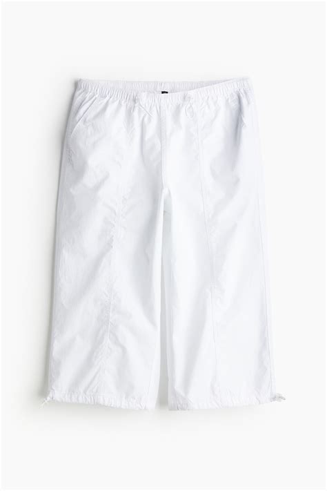 Capri Cargo Pants White Ladies Handm Ca