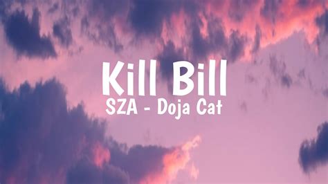Sza Kill Bill Ft Doja Cat Youtube