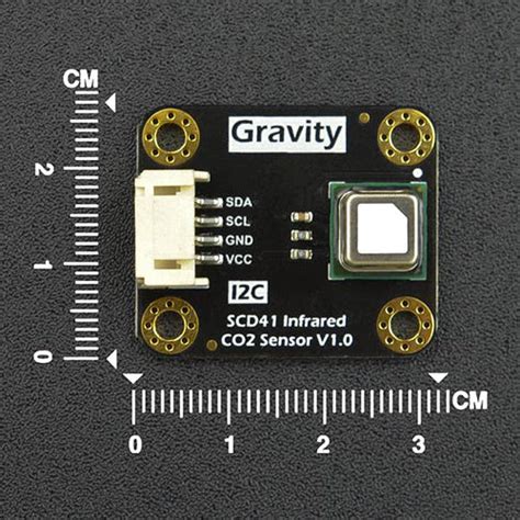 Gravity I2c Scd41 Infrared Co2 Sensor 400 5000 Ppm The Pi Hut