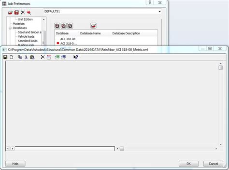 Solved No Reinforcement Bar Data Base Autodesk Community