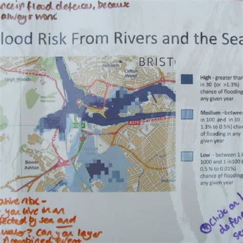 Annotated Flood Map With Suggestions Of Improvement To The Information Download Scientific