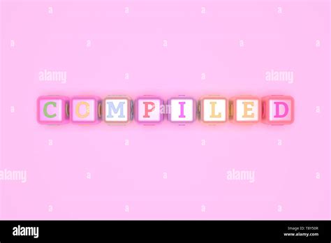 Compiled Computer Ict Keyword Graphic Resource Texture Or Background