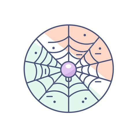 蜘蛛網的圖標 向量 白色背景上描繪萬聖節蜘蛛網的線性圖標 Flaticon 和 Dribbble 的矢量插圖 行為高清向量圖案素材免費