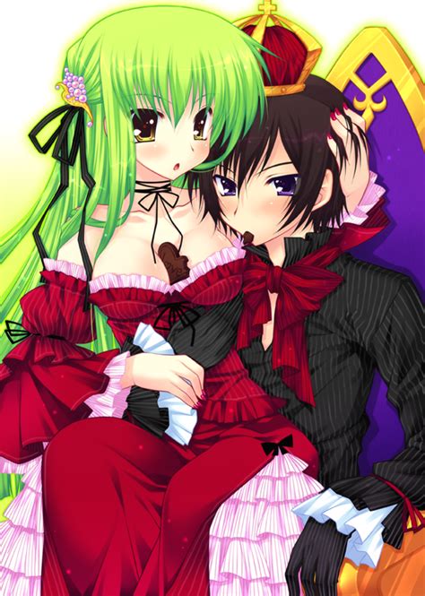 Cc And Lelouch Vi Britannia Code Geass Drawn By Araiguma Danbooru