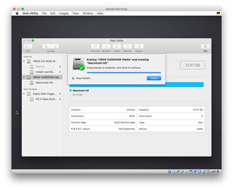 Virtualbox How To Create A Macos High Sierra Vm To Run On A Mac Host