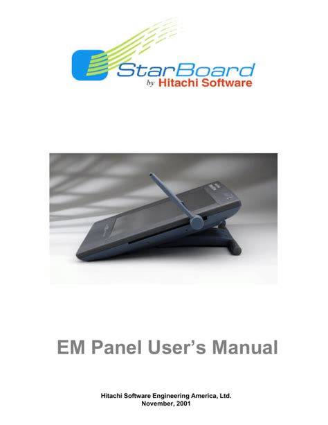 EM Panel User S Manual