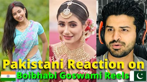 Pakistani Reacts To Boibhabi Goswami Instagram Reels Reaction Vlogger