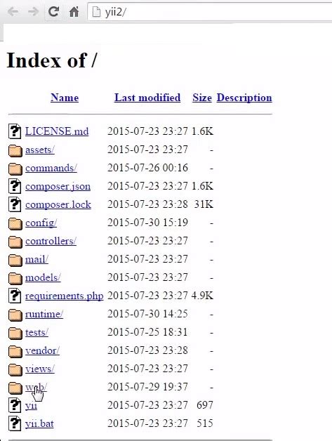 Что написать в Htaccess и конфиг Yii2 Basic для дефолтной