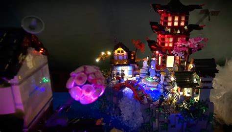 Review Led Light For Lego Temple Of Airjitzu And Lego Ninjago City Docks Update
