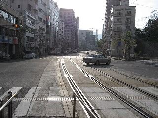 桜町電停区間全駅 長崎電気軌道 電停番号44