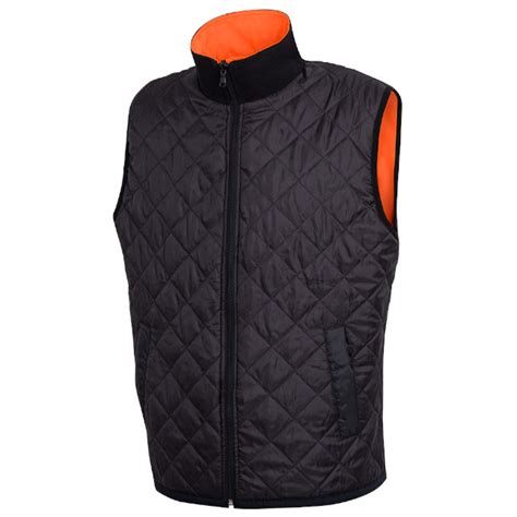 Pioneer Hi Viz Reversible Insulated Safety Vest Bc Fasteners And Tools Ltd