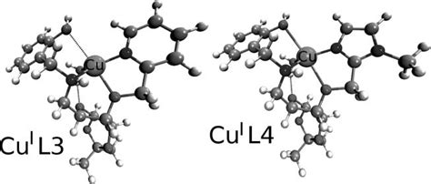 Pentacoordinate Distorted Square Pyramidal Structures For Cu I L3 And