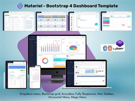 Admin Dashboard Ui Kit And Premium Admin Template Material