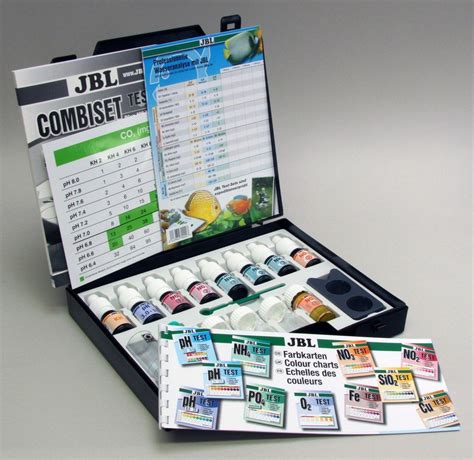 JBL CombiSet Test Kit For Freshwater Aquarium PH KH CO2 NO2 NO3