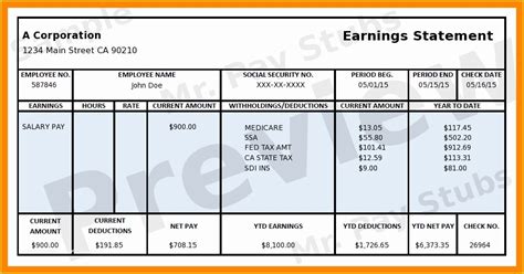 35 Free Fake Check Stubs Template Heritagechristiancollege