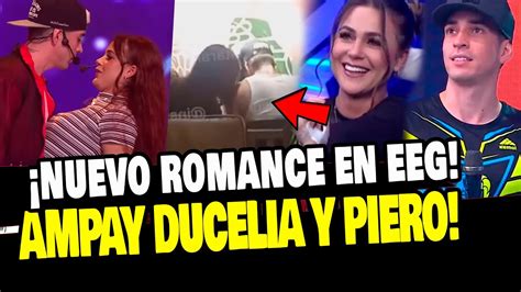 DUCELIA ECHEVARRIA Y PIERO SON AMPAYADOS CARIÑOSOS TRAS INICIAR ROMANCE