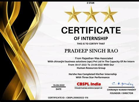 pradeep singh on linkedin internship