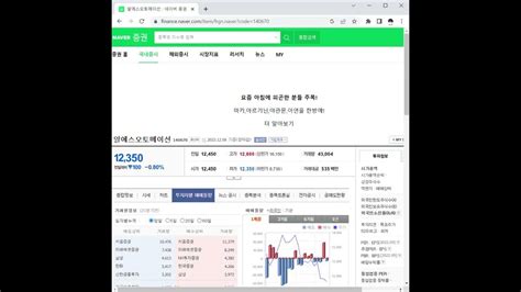 알에스오토메이션 주가 전망 및 차트 분석 Youtube
