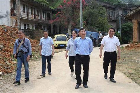 藤县人大常委会主任蒙土金到平福乡参加文艺采风活动 乡村 精神 红色