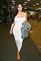 Kim Kardashian Wears Form Fitting Dress To Leave Brazil Photo 3369254