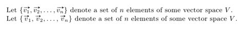 Formatting What S The Proper Way To Write A Vector With A Single Character Subscript TeX