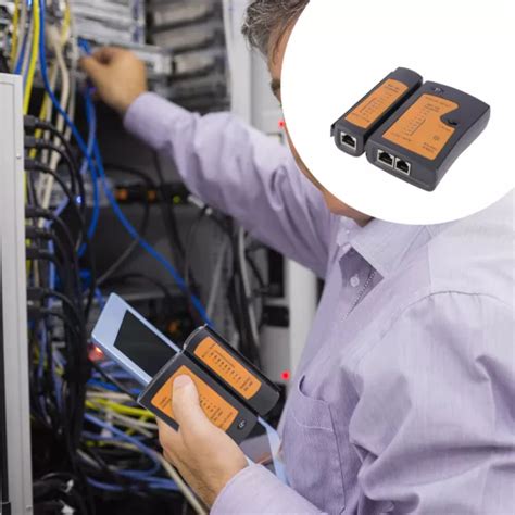 TESTEUR DE CÂBLE Réseau Ethernet L ordinateur Ligne Téléphonique EUR 9 99 PicClick FR