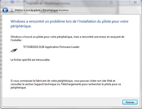 Tusb3210 Driver Installation Fail Interface Forum Interface Ti